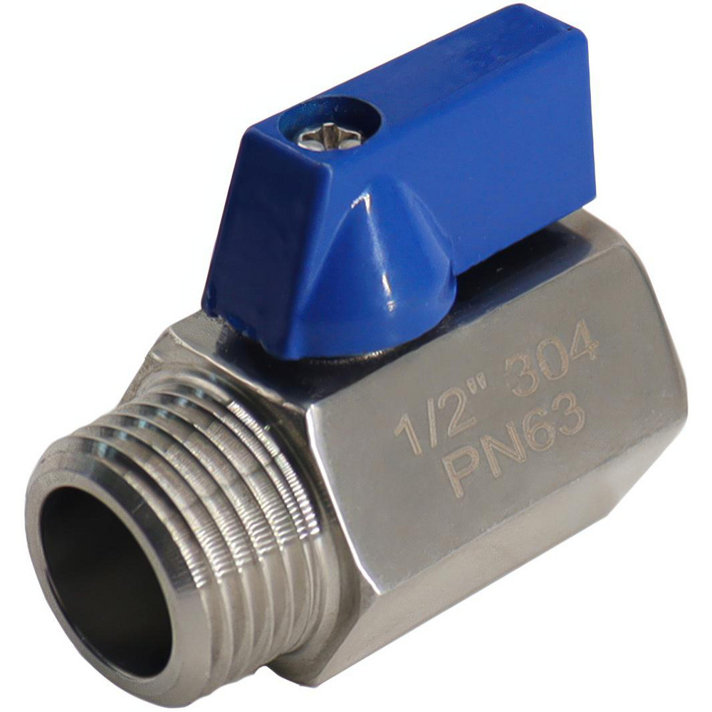 Value Collection - Miniature Valve & Ball: 1/2" Pipe, Reduced Port ...