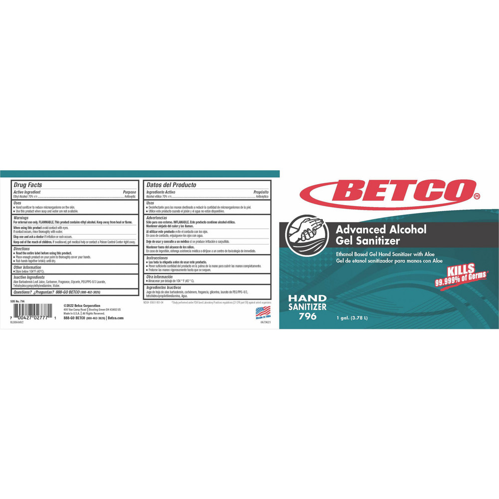Betco - 1 gal Bottle, Hand Cleaner | MSC Direct