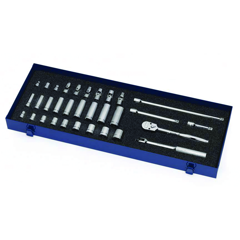 Williams - Socket Set: Socket Set, 32 Pc, 3/8" Drive | MSC Direct