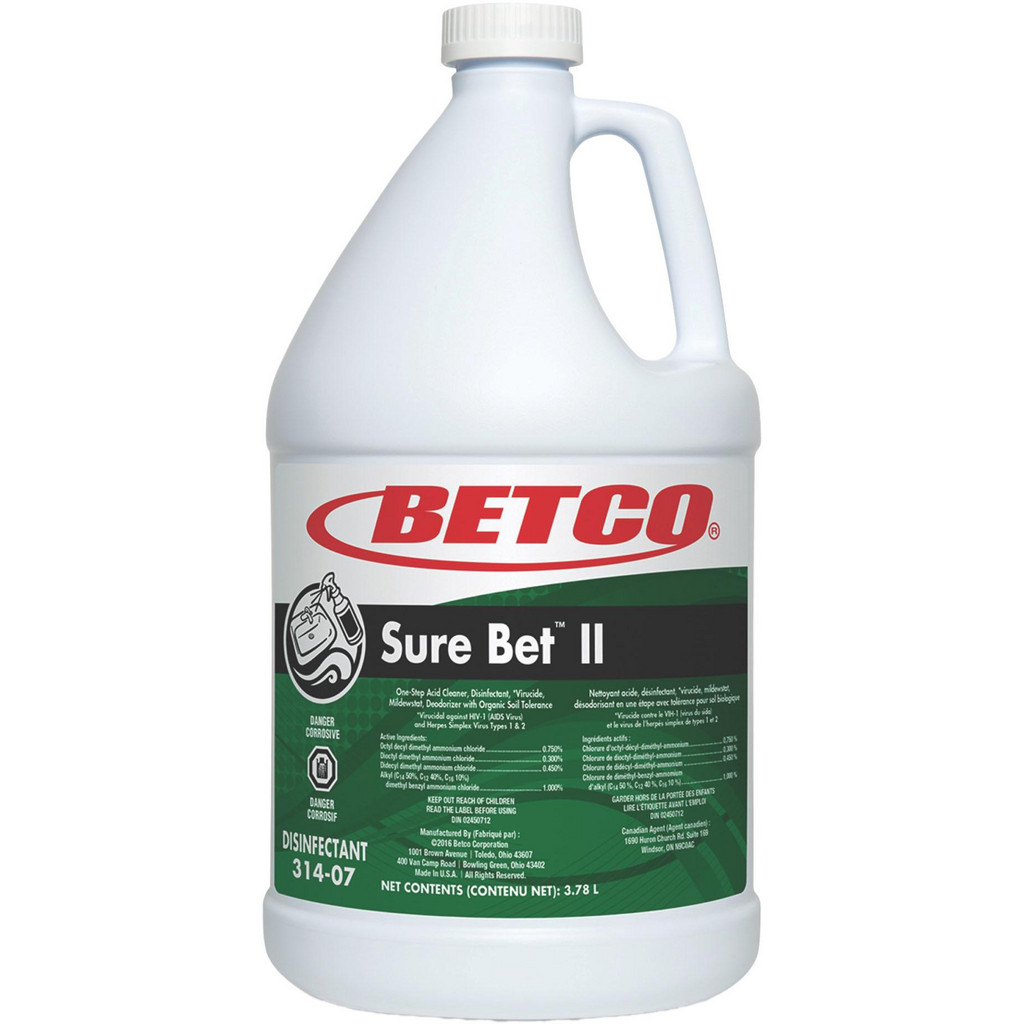 Betco - All-Purpose Cleaner: 1 gal, Bottle, Disinfectant | MSC Direct