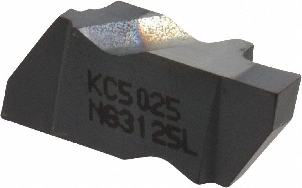 Kennametal - Grooving Insert: NG3125 KC5025, Solid Carbide | MSC Direct