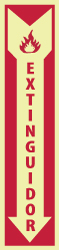AccuformNMC - Fire Sign: Extinguidor | MSC Direct
