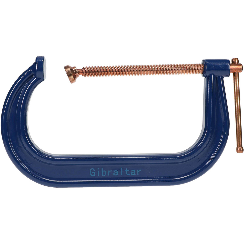 Gibraltar - C-Clamp: 10" Max Opening, 6" Throat Depth, Regular-Duty ...