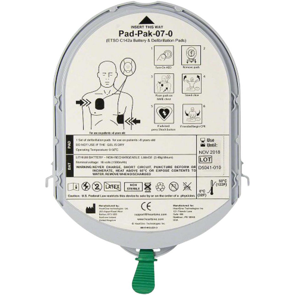 Cardi Act - Defibrillator (AED) Accessories: Type: Aviation Pad-Pak ...