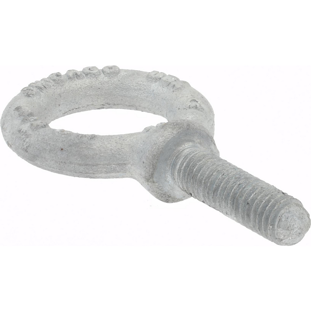 Gibraltar - Fixed Lifting Eye Bolt: With Shoulder, 900 lb Capacity, 5/ ...