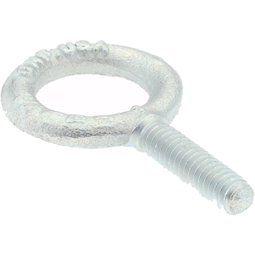 Gibraltar - Fixed Lifting Eye Bolt: Without Shoulder, 500 lb Capacity ...