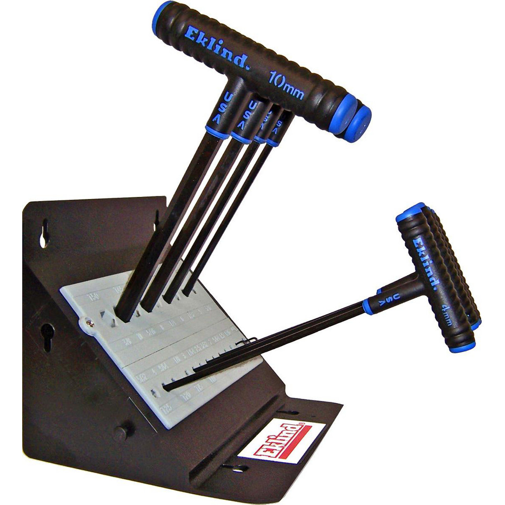 Eklind - Hex Key Sets: Tool Type: T-Handle Hex (allen) Key Set; Handle ...