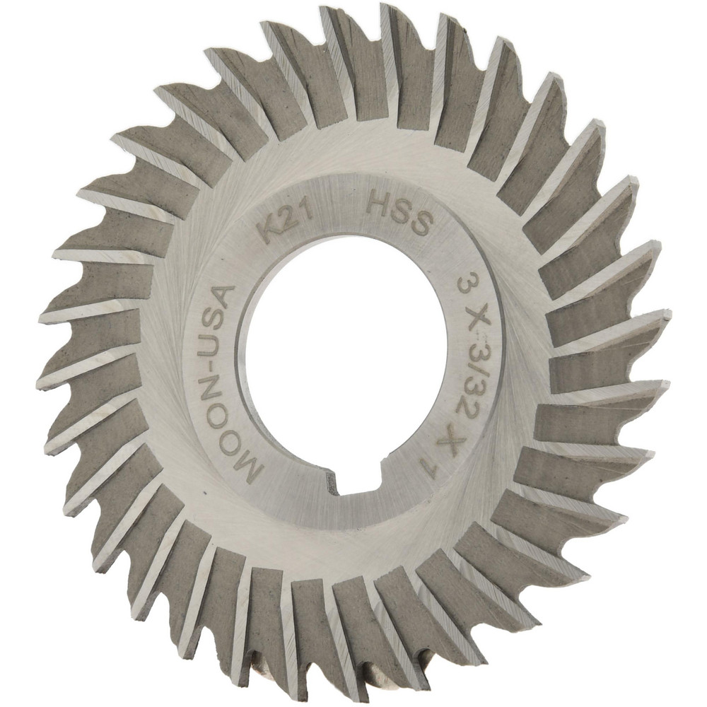 Made in USA - Side Chip Saw: 3" Blade Dia, 3/32" Blade Thickness, 1 ...
