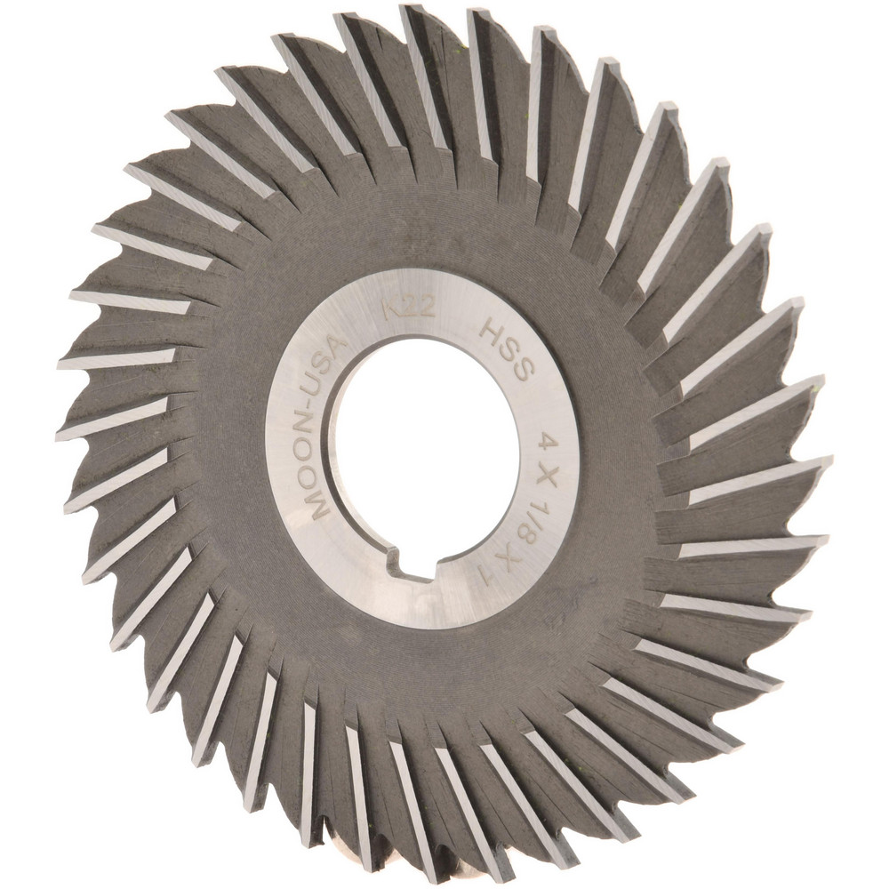 Made in USA - Side Chip Saw: 4" Blade Dia, 1/8" Blade Thickness, 1 ...