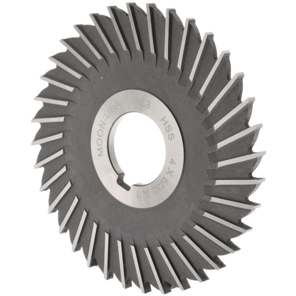 Made in USA - Side Chip Saw: 4" Blade Dia, 5/32" Blade Thickness, 1 ...