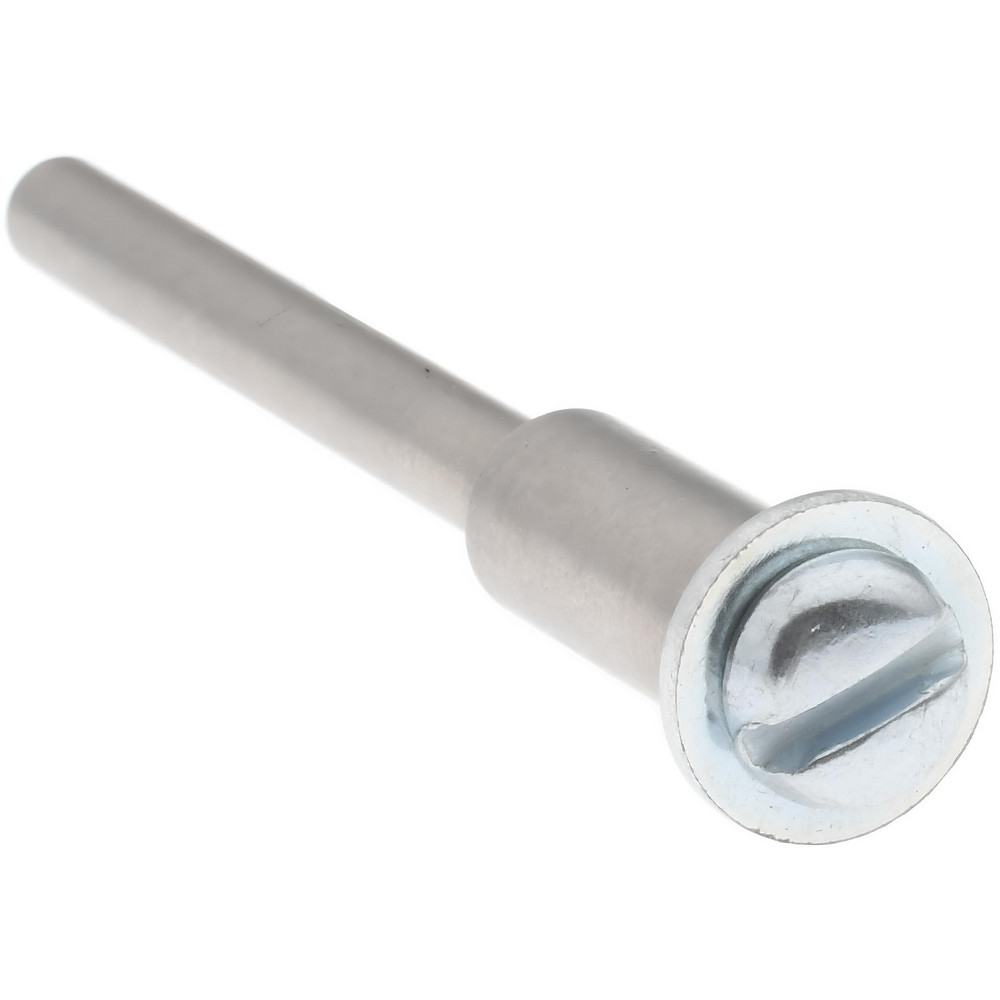 Made in USA - 1/8" Shank Rubberized Abrasive Point Mandrel | MSC Direct