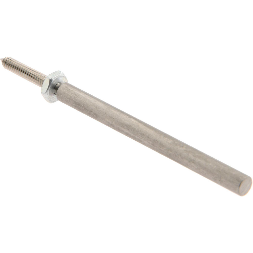 Made in USA - 1/8" Shank Rubberized Abrasive Point Mandrel | MSC Direct