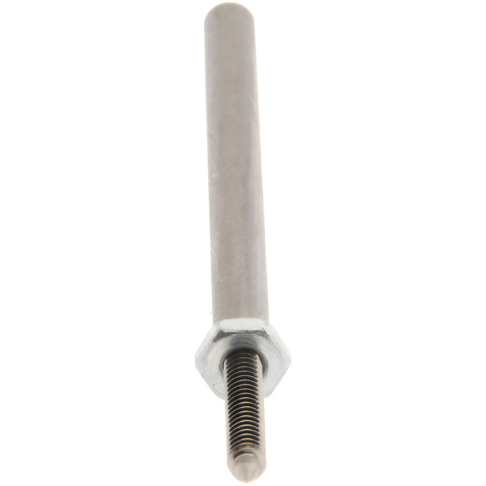 Made in USA - 1/8" Shank Rubberized Abrasive Point Mandrel | MSC Direct