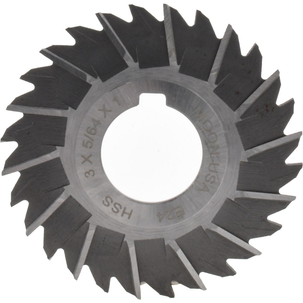 Made in USA - Side Chip Saw: 3" Blade Dia, 5/64" Blade Thickness, 1 ...