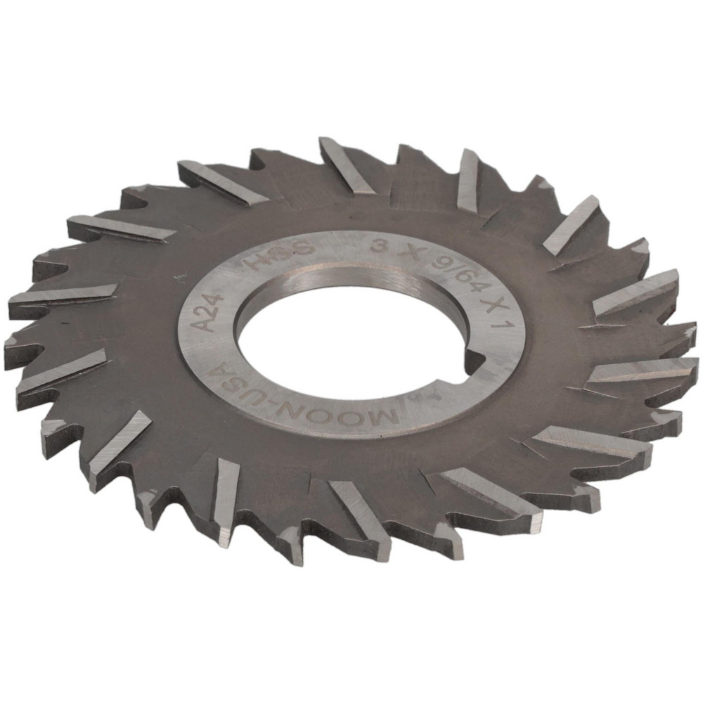 Made in USA - Side Chip Saw: 3" Blade Dia, 9/64" Blade Thickness, 1 ...