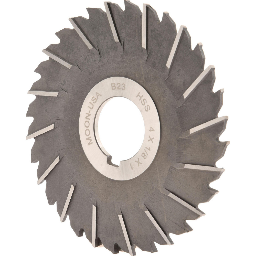 Made in USA - Side Chip Saw: 4" Blade Dia, 1/8" Blade Thickness, 1 ...