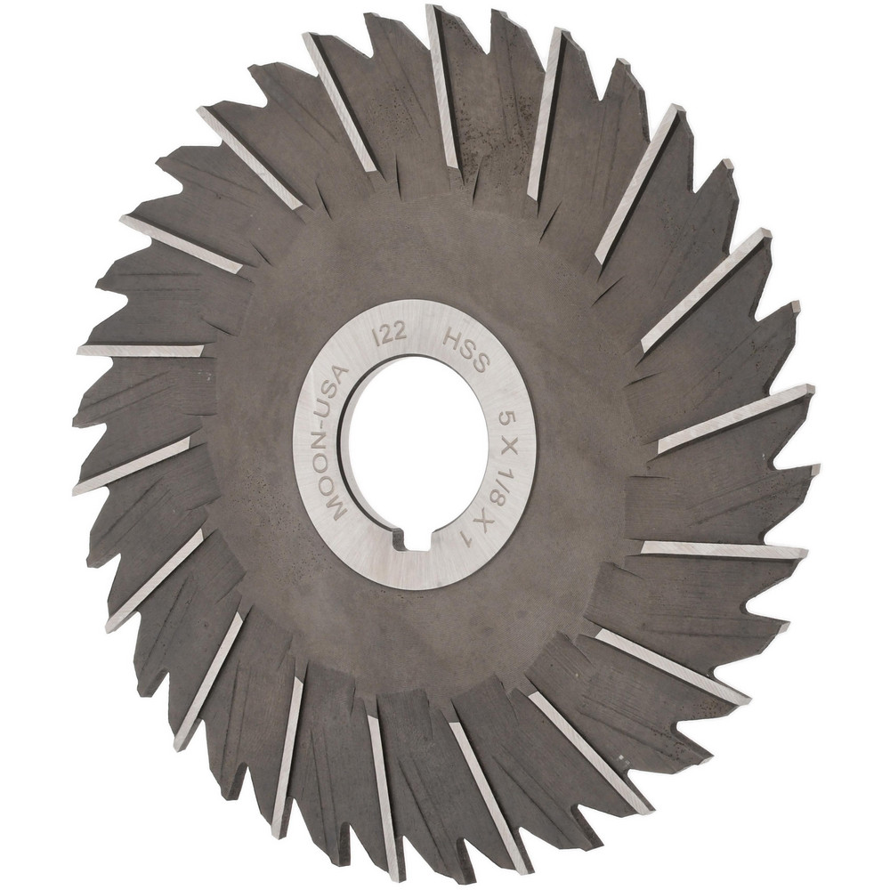 Made in USA - Side Chip Saw: 5" Blade Dia, 1/8" Blade Thickness, 1 ...