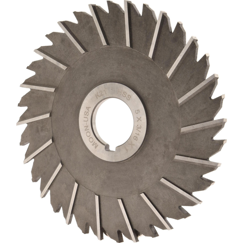 Made in USA - Side Chip Saw: 5" Blade Dia, 3/16" Blade Thickness, 1 ...