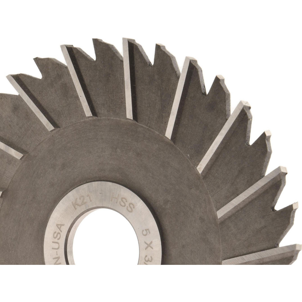 Made in USA - Side Chip Saw: 5" Blade Dia, 3/16" Blade Thickness, 1 ...
