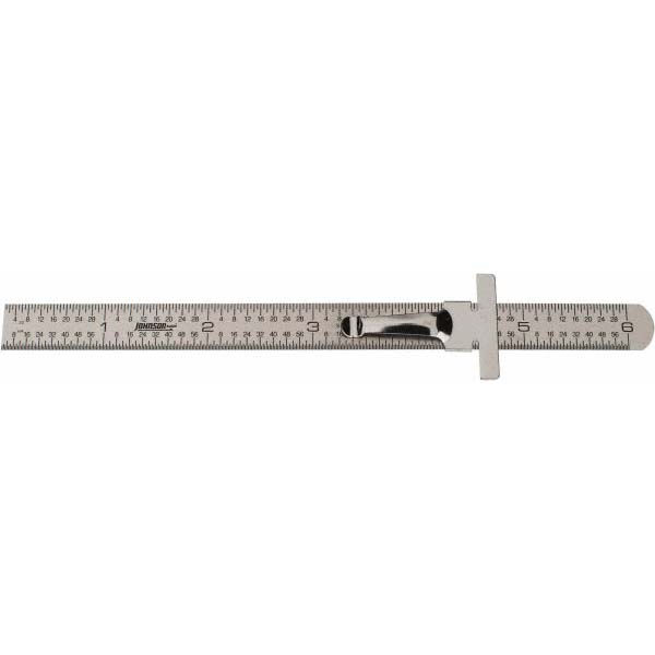 Johnson Level & Tool - 6" Long, 1/32, 1/64" Graduation, Steel Rule ...