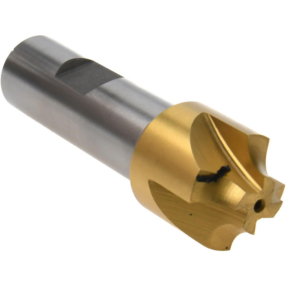 Hertel - Corner Rounding End Mill: 0.2500" Radius, 1" Dia, 4 Flute ...