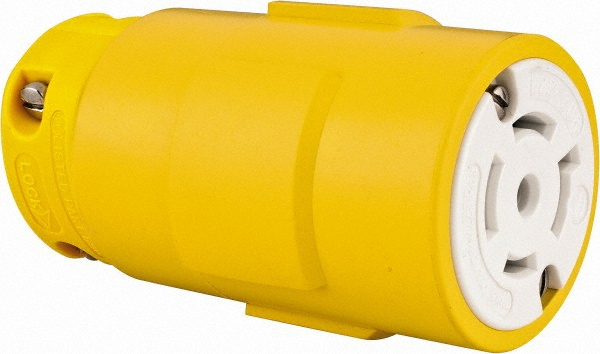 Value Collection - Straight Blade Connector: Industrial, L22-20, Yellow ...