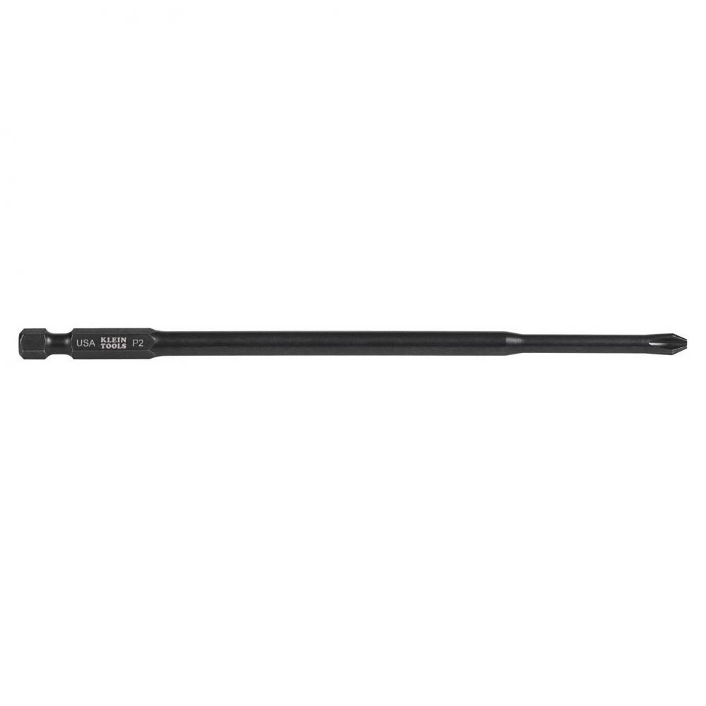 Klein Tools - Power Screwdriver Bit: Phillips Bit, 1/4" Hex, #2 ...