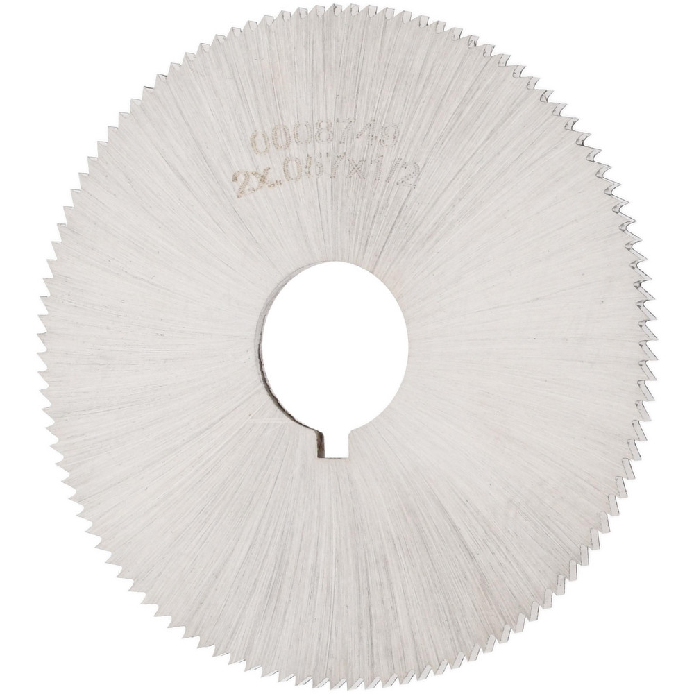 Made in USA - Jeweler's Saw: 2" Dia, 0.057" Thick, 1/2" Arbor Hole, 110 ...