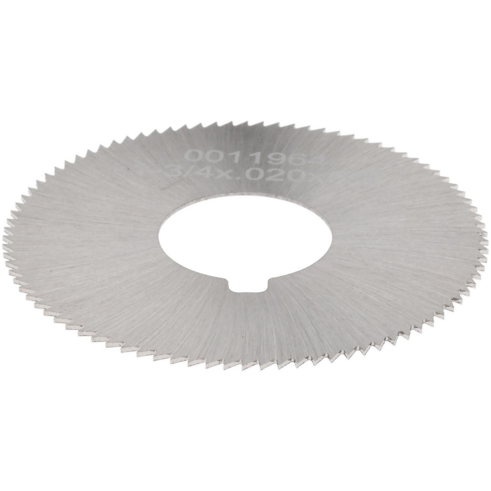 Made in USA - Slitting & Slotting Saw: 1-3/4" Dia, 0.02" Thick, 90 ...