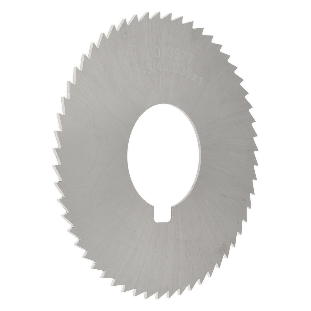 Made in USA - Slitting & Slotting Saw: 2-3/4" Dia, 0.036" Thick, 1 ...