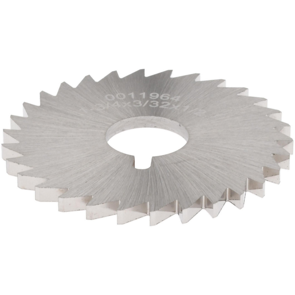Made in USA - Slitting & Slotting Saw: 1-3/4" Dia, 3/32" Thick, 30 ...