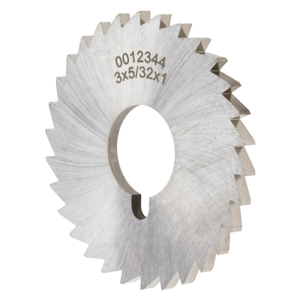 Made in USA - Slitting & Slotting Saw: 3" Dia, 5/32" Thick, 1" Arbor ...