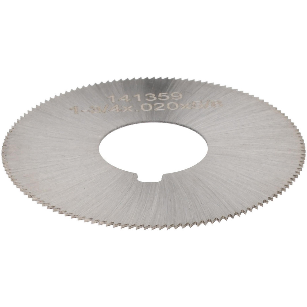 Made in USA - Slitting & Slotting Saw: 1-3/4" Dia, 0.02" Thick, 132 ...