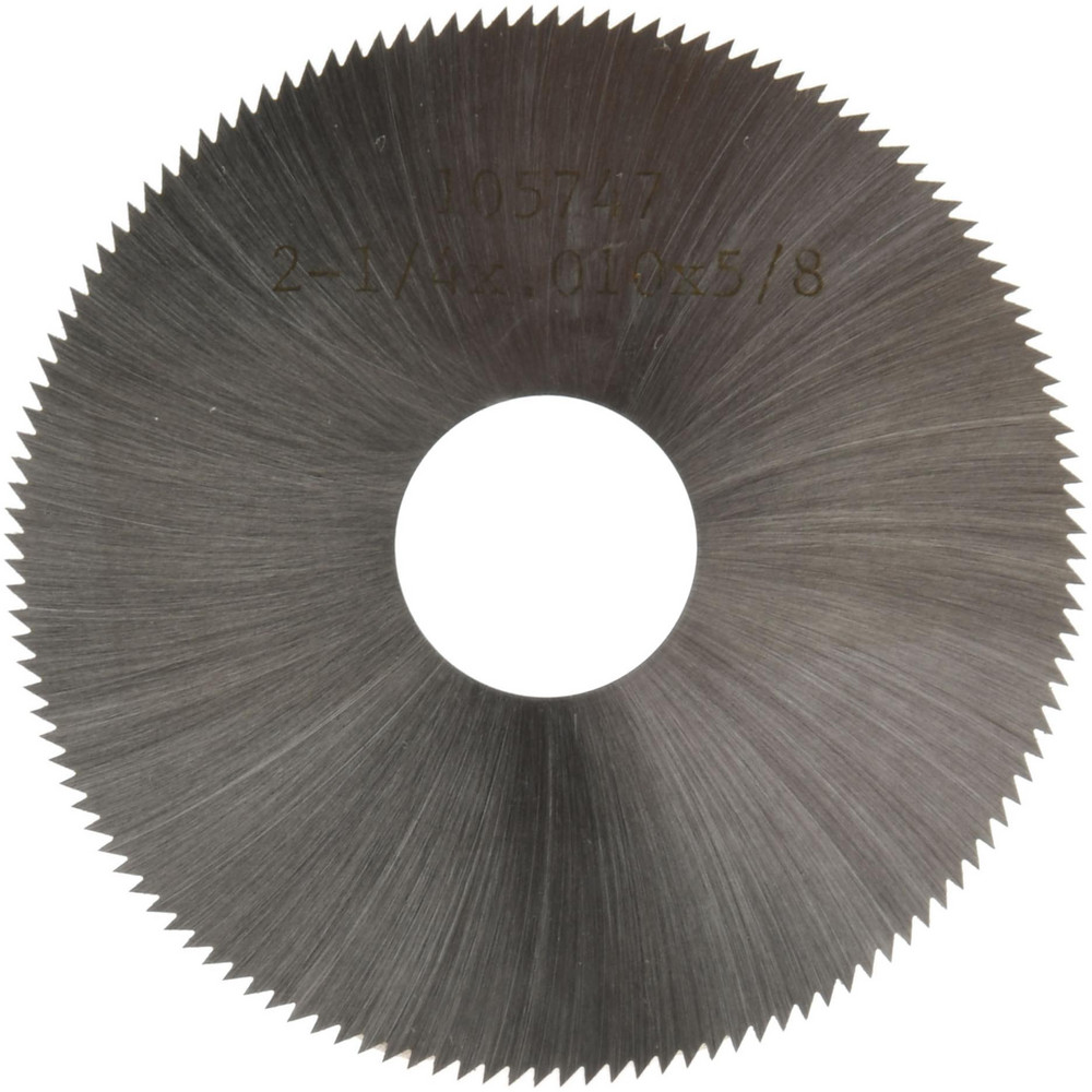 Made in USA - Slitting & Slotting Saw: 2-1/4" Dia, 0.01" Thick, 132 ...