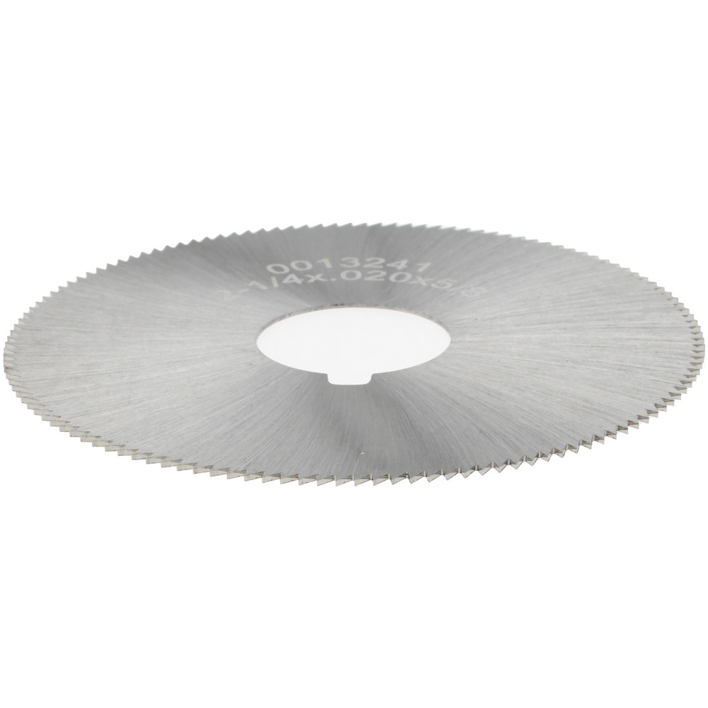 Made in USA - Slitting & Slotting Saw: 2-1/4" Dia, 0.02" Thick, 132 ...