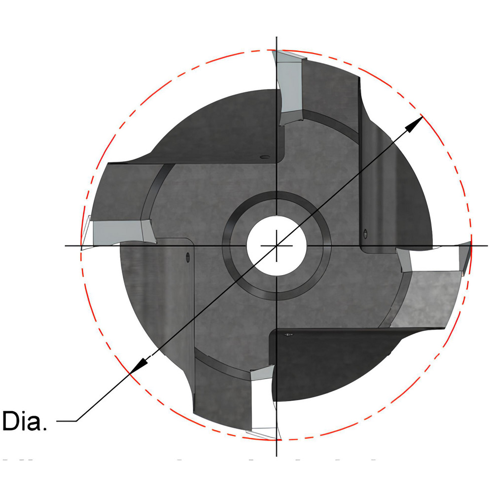 A.B. Tools - Milling Insert: ANSI ADEH431, Z9, Carbide | MSC Direct