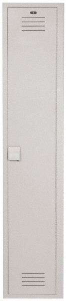 Bradley - 15X18X72" 1-T GRAY LENOX ASSEMB PLSTC LOCKER | MSC Direct