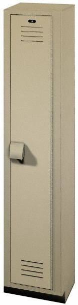 Bradley - 12X15X60" 1-T BEIGE LENOX ASSEMB PLSTC LOCKER | MSC Direct