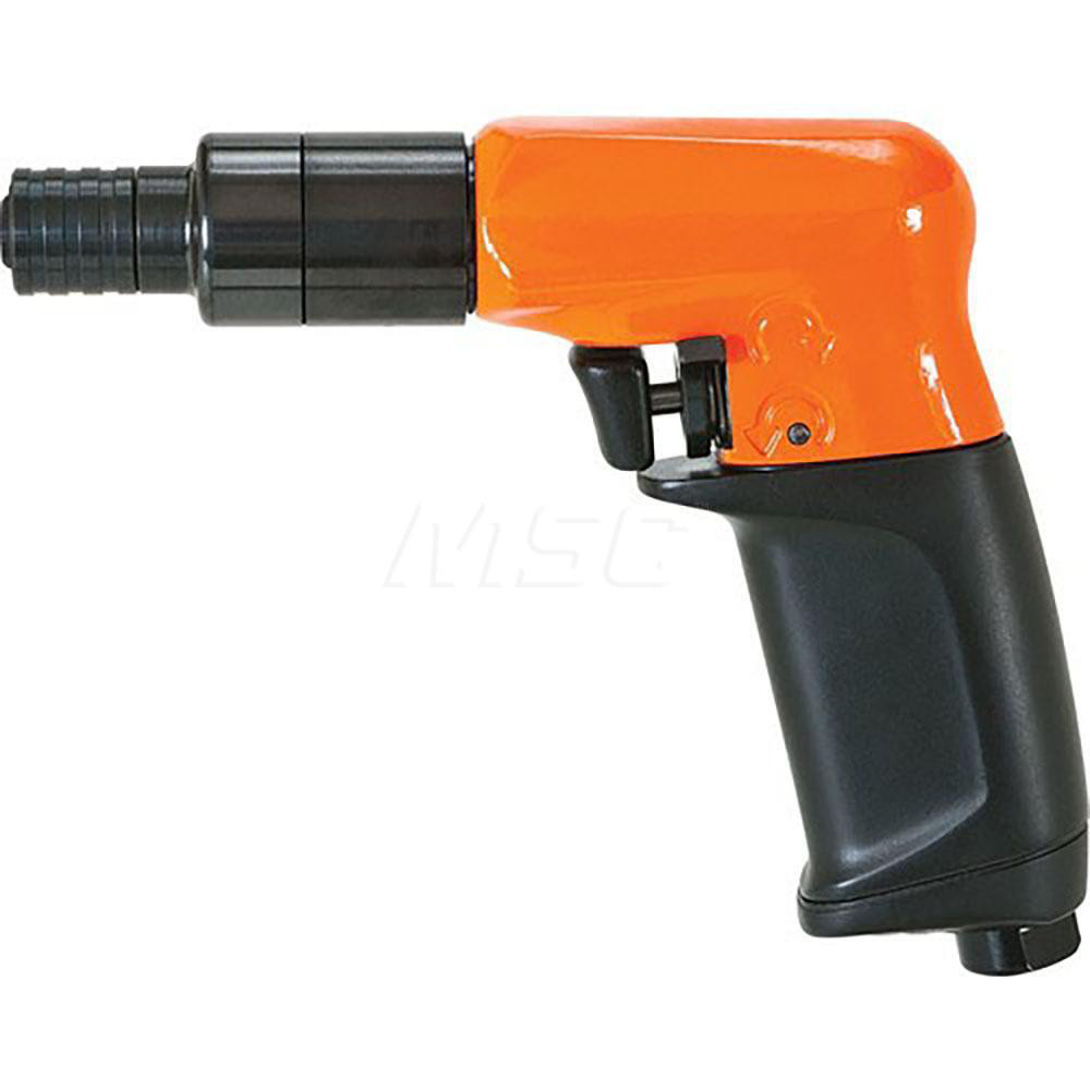 Cleco - 1/4" Bit Holder, 1,900 RPM, Pistol Grip Handle Air Screwdriver ...