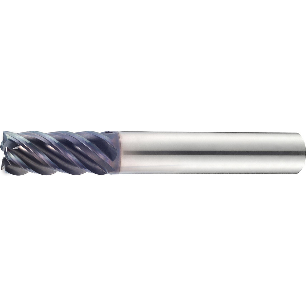 YG-1 - Corner Radius End Mill: 25.00 mm Dia, 29.0000 mm LOC, 1 mm Radius, 5 Flute, Solid Carbide ...