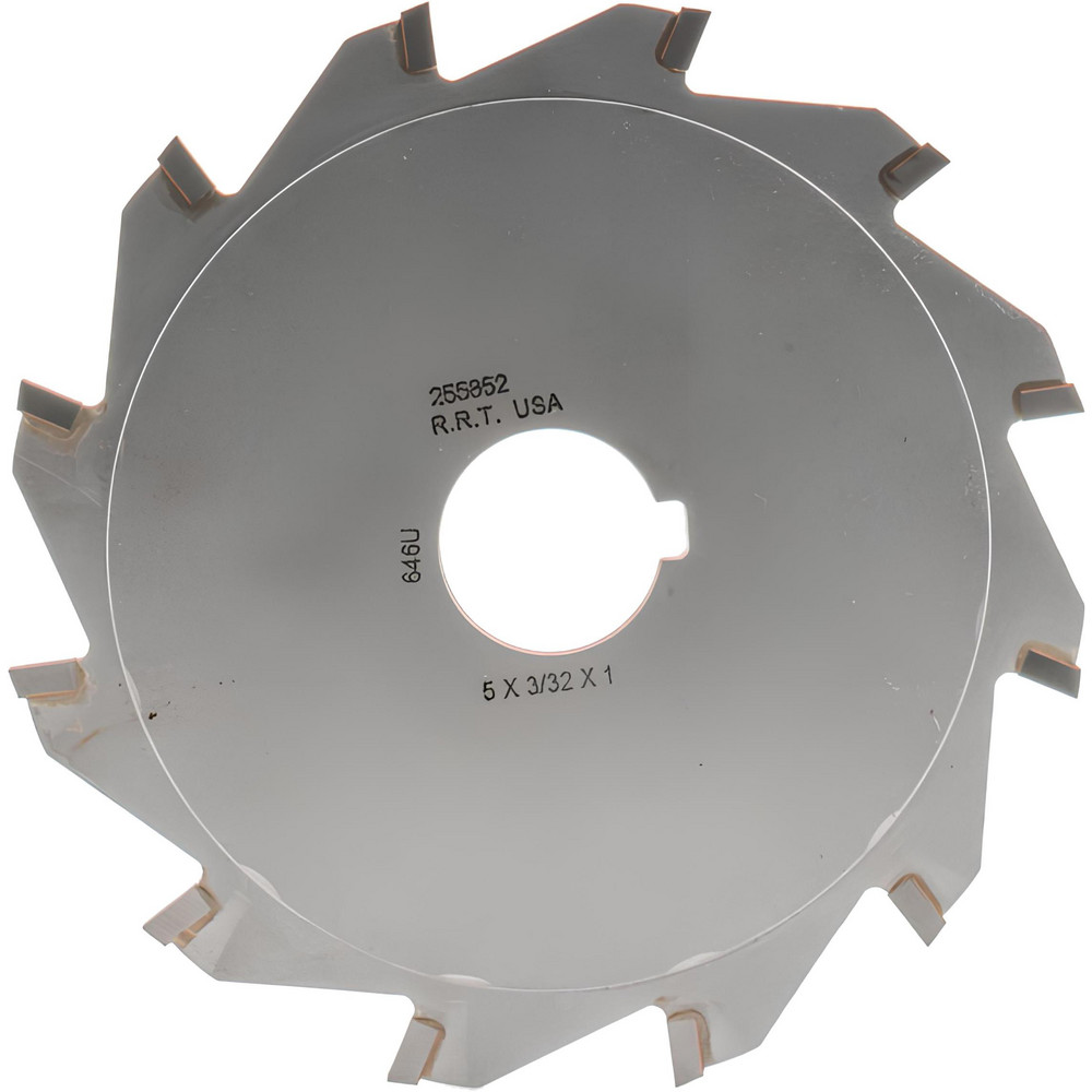 Made in USA - Slitting & Slotting Saw: 5" Dia, 3/32" Thick, 1" Arbor ...