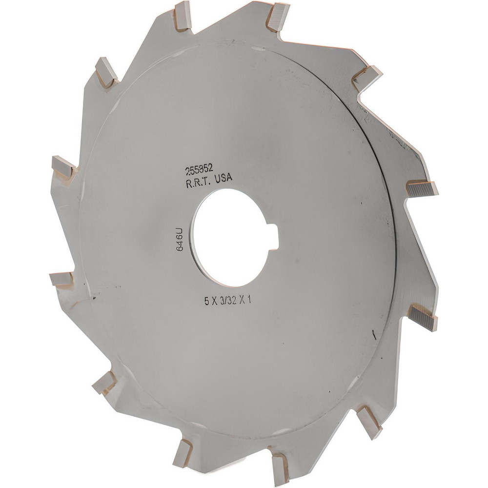 Made in USA - Slitting & Slotting Saw: 5" Dia, 3/32" Thick, 1" Arbor ...