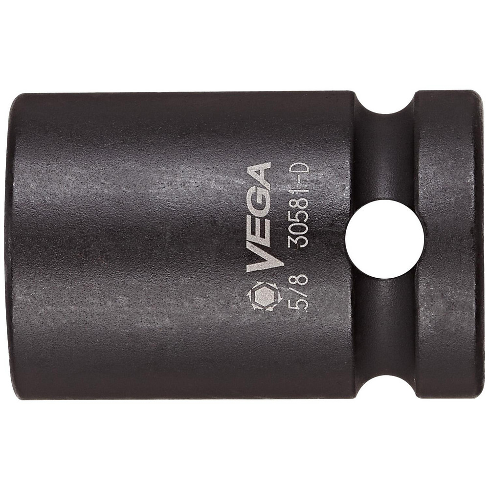 VEGA Industries - Impact Socket: 1/2" Drive, 12 mm Socket, Square Drive ...