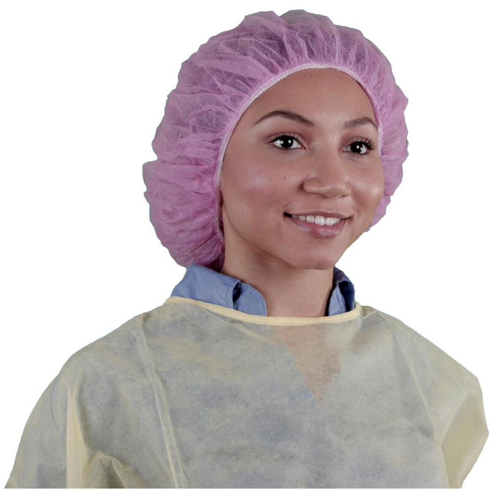 PRO-SAFE - Bouffant: Pink, Size Universal | MSC Direct
