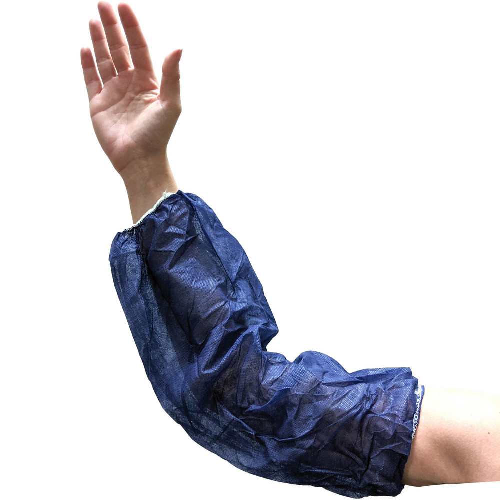 PRO-SAFE - Disposable Sleeves: Size Universal, Navy, ANSI Cut Not Rated ...