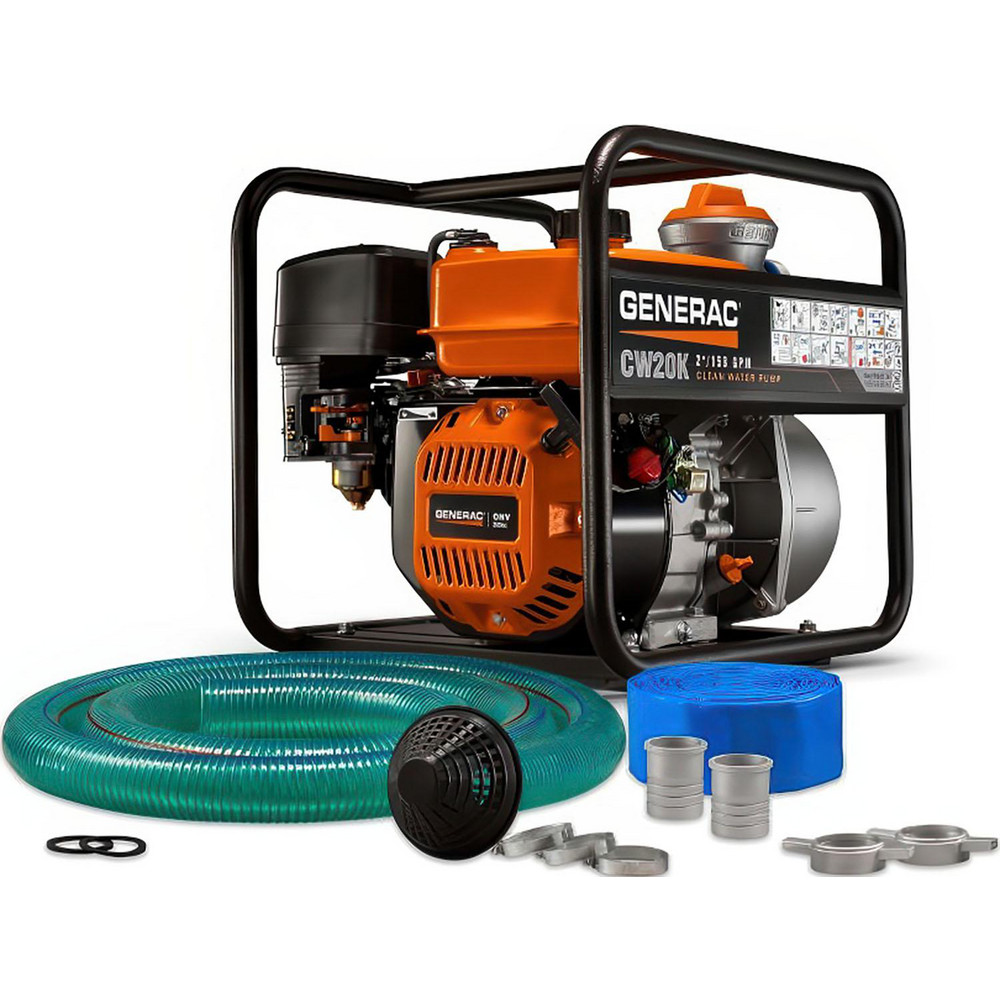 Generac Power - Self-Priming Engine Pumps: 5, Overhead Valve (OHV), 2 ...