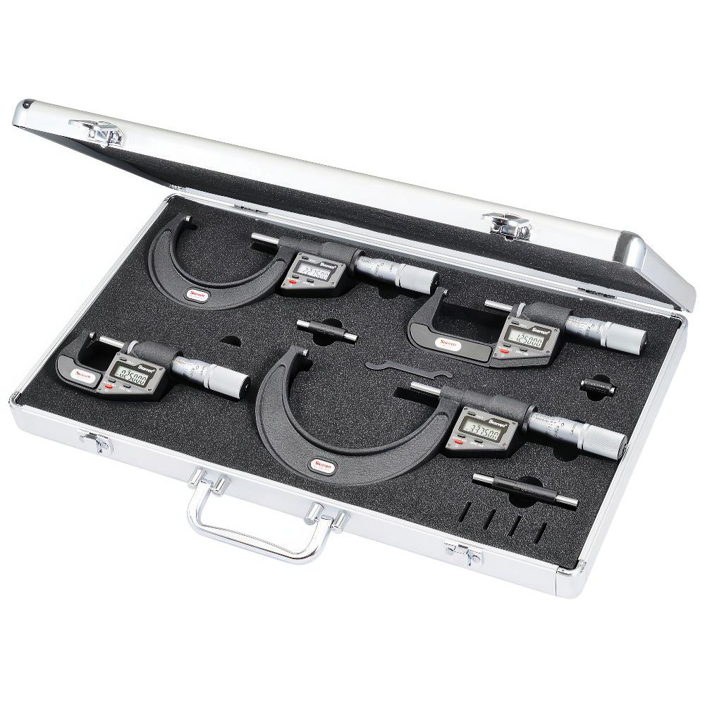 Starrett - Electronic Outside Micrometer Sets: Minimum Measurement ...