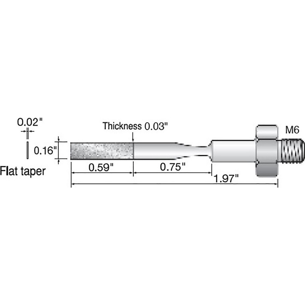 Nakanishi - Electroplated Diamond File | MSC Direct