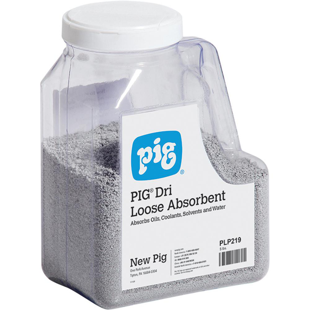 New Pig - Absorbent: 5 lb Jug, General Absorbent | MSC Direct