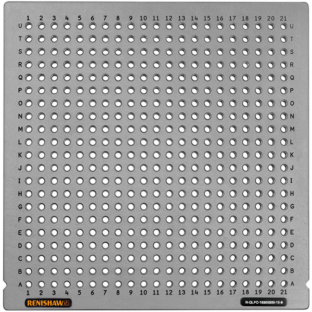 Renishaw - CNC Fixture Plate: 300 x 300 mm, Aluminum, 441 Mounting ...